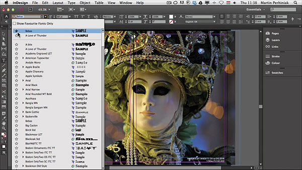 What’s New With Adobe InDesign CC: The New Font Selector - iDevie