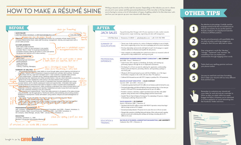 How to Make a Resume - iDevie
