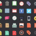 Free download: 48 flat designer icons - iDevie