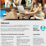 Free Website Template with jQuery Slider for Internet Cafe - iDevie