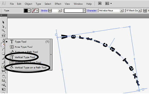 Working With Type On A Path In Illustrator IDevie