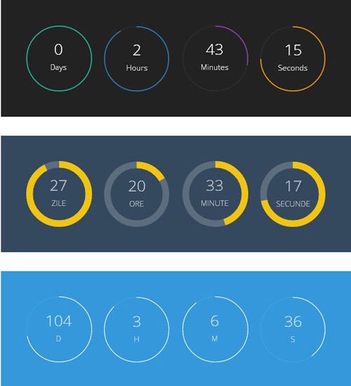 ClassyCountdown – jQuery Plugin to Create Circular Countdowns - iDevie ClassyCountdown – jQuery Plugin to Create Circular Countdowns - iDevie