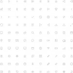Free Download : Minimalistic Icon Set - iDevie