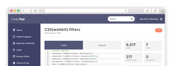 Code Pad : Save and Share Code Snippets With The Community - iDevie
