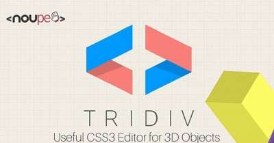 Tridiv: Useful CSS3 Editor for 3D Objects - iDevie