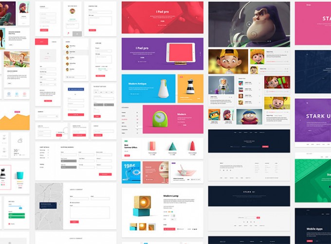 30 Free Web & Mobile UI Kits For Your Collection - iDevie