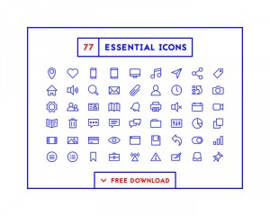 29 Of The Best Minimalist Icons For Web Design Projects - iDevie