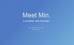 Min – A Smarter, Faster & Open Source Web Browser - iDevie