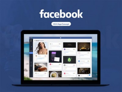 Facebook OS X design concept - iDevie