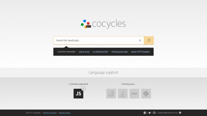 Find JavaScript Code Snippets by Functionality with Cocycles - iDevie Find JavaScript Code Snippets by Functionality with Cocycles - iDevie