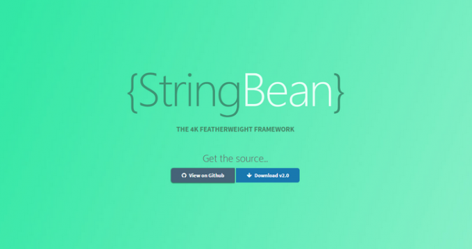 StringBean – FeatherWeight Responsive CSS Framework - iDevie
