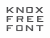 Knox Regular: A font inspired by american western culture - iDevie