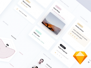 Free modern dashboard interface for inspiration - iDevie