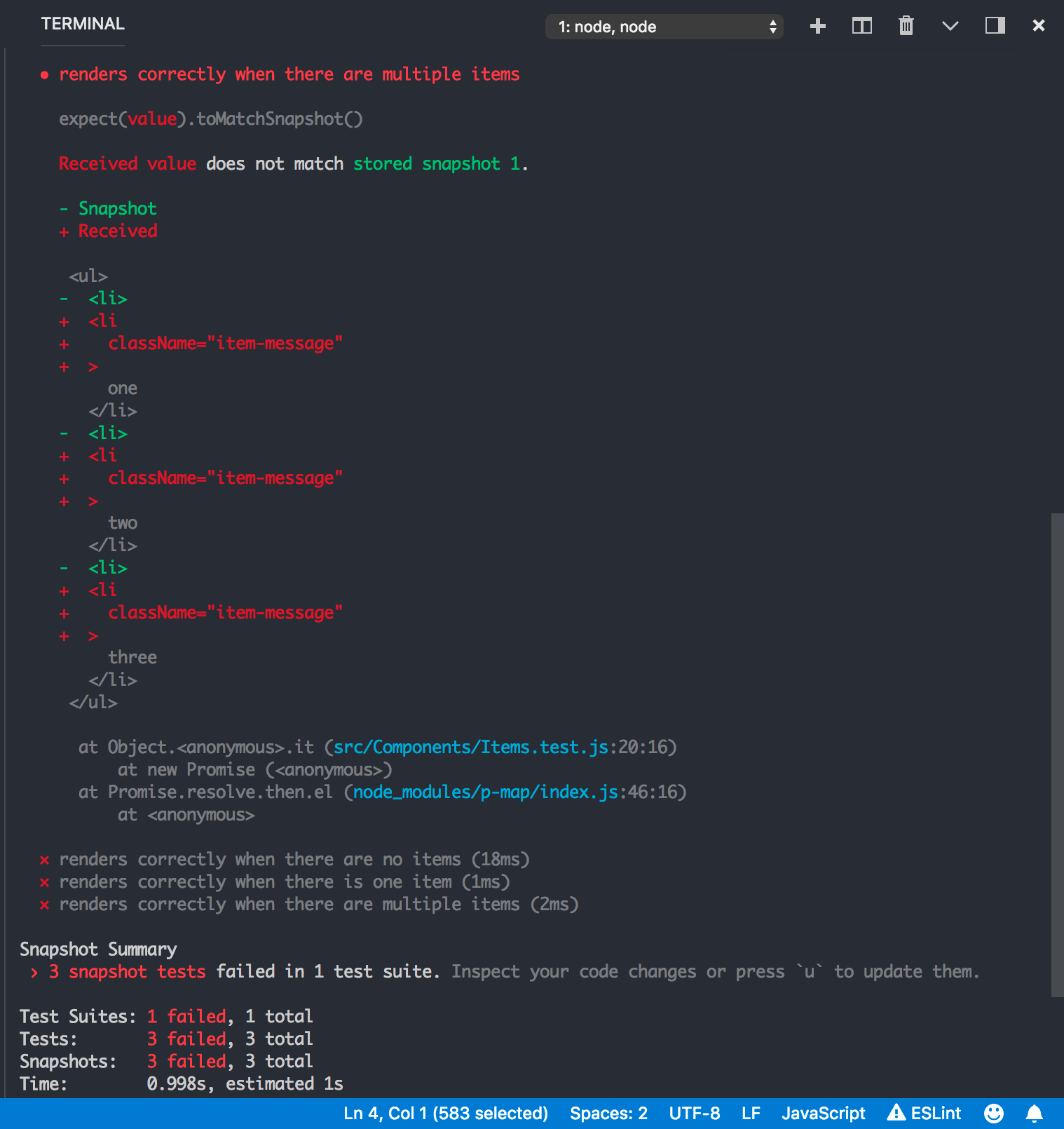 Writing Snapshot Tests For React Components With Jest ― Scotch - iDevie
