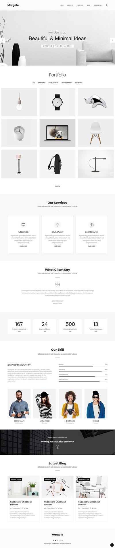 20 Fresh Multipurpose Responsive HTML5 Templates - iDevie