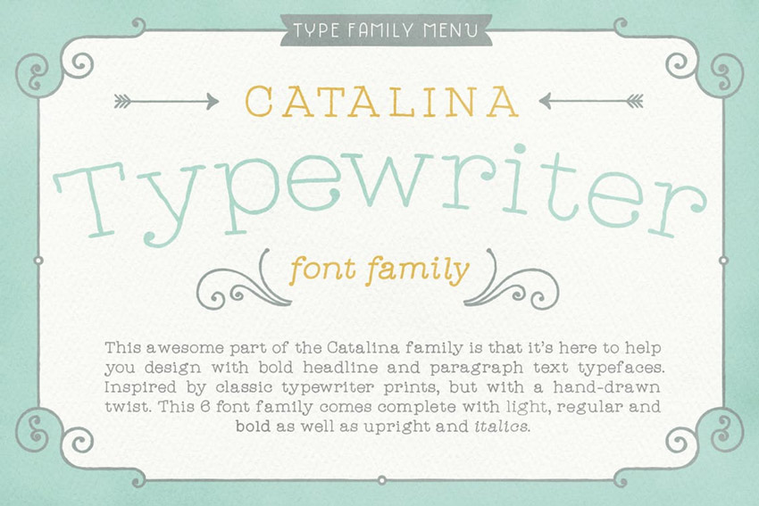 20+ Best Classic Typewriter Fonts With Old (Vintage) Machine Styles ...