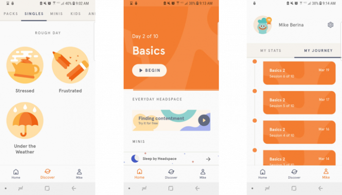 How does Headspace hold up with usability heuristics and accessibility ...