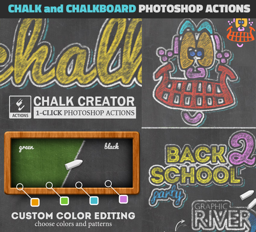 How to Create a Chalkboard Sign With Chalk Text in Adobe Photoshop - iDevie