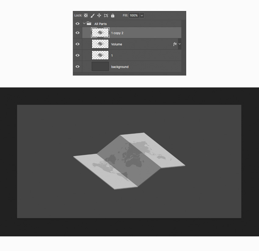 How to Create an Isometric Map Mockup Action in Adobe Photoshop - iDevie