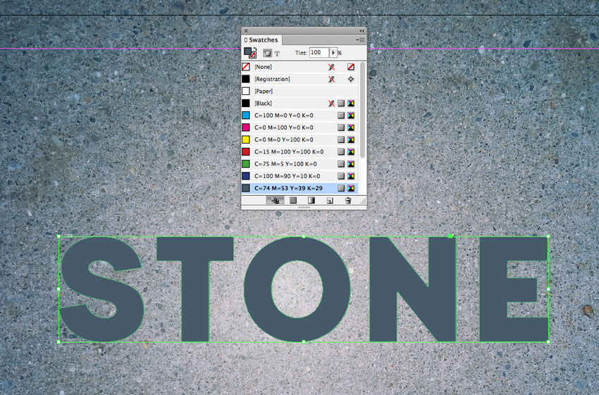 How to Create an Engraved Stone Text Effect in Adobe InDesign - iDevie
