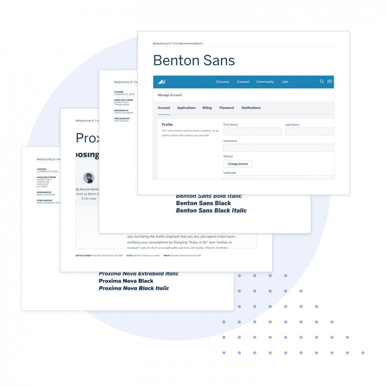 Refactoring UI - iDevie