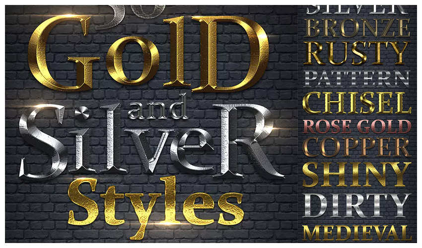 How to Create a 3D Gold Text Effect With Photoshop Layer Styles - iDevie