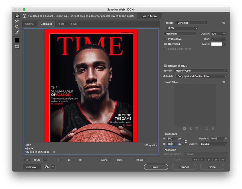 How to Make a Time Magazine Cover Template - iDevie