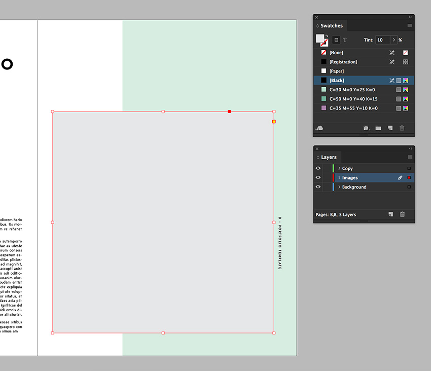 How to Make Stylish Layouts for a Portfolio Template in InDesign - iDevie