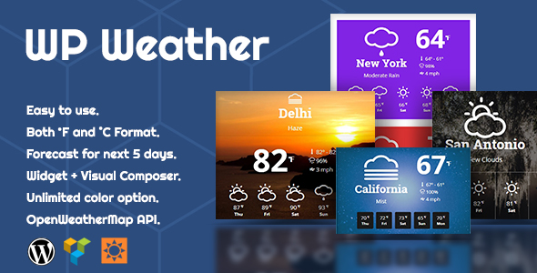 6 Best Weather WordPress Widgets & Plugins - iDevie 6 Best Weather WordPress Widgets & Plugins - iDevie