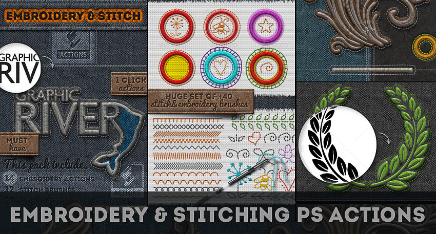 How to Create a Realistic Embroidery Text Effect in Adobe Photoshop ...