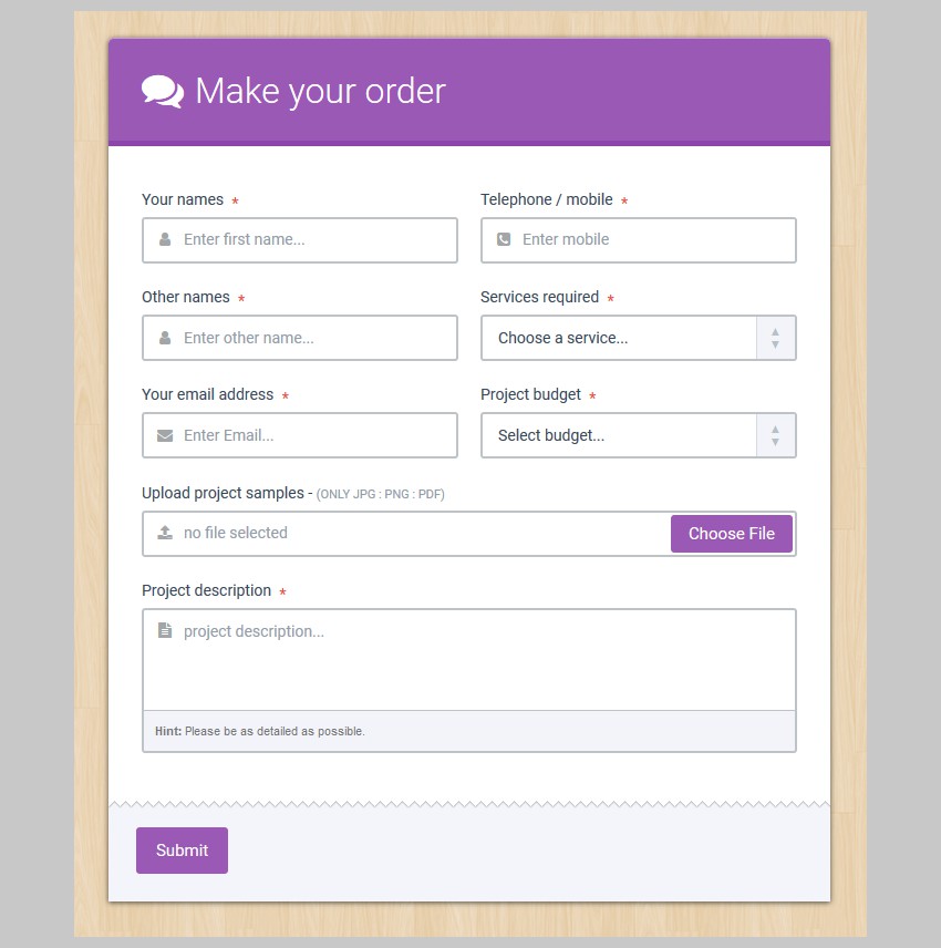 Create A Javascript Contact Form With The Smart Forms Framework Idevie