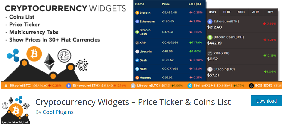9 Best Bitcoin And Cryptocurrency Plugins For WordPress - iDevie