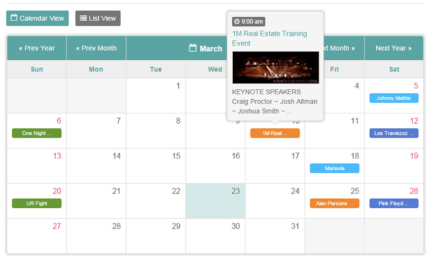 14 Best PHP Event Calendar and Booking Scripts - iDevie