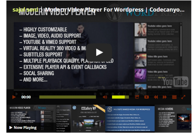 How to Use the WordPress Responsive YouTube Playlist Video Player Plugin - iDevie
