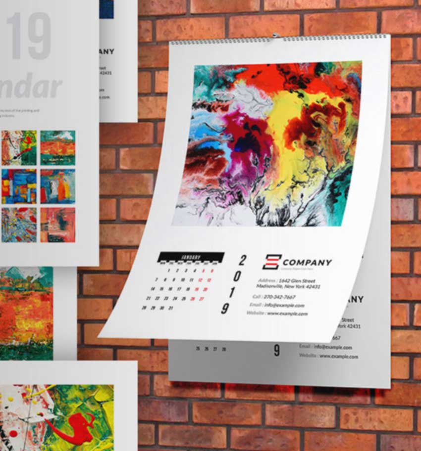 26 Best InDesign Calendar Templates (New for 2020) - iDevie