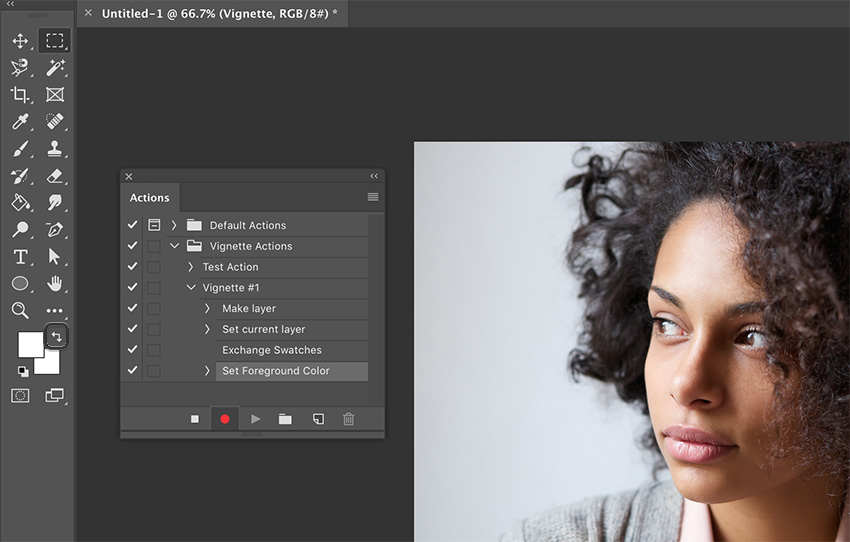 How to Make a Photoshop Vignette Effect Action - iDevie