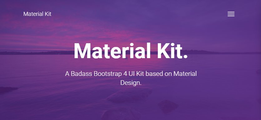 How to Build an Animated Bootstrap Landing Page With Material Kit - iDevie