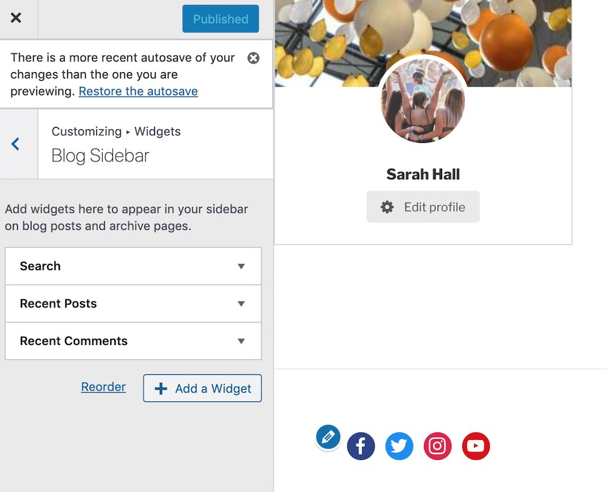 How To Add Social Media Icons To Wordpress Idevie