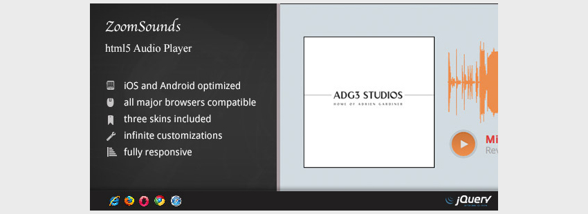 20 Best HTML5 Audio Players - iDevie