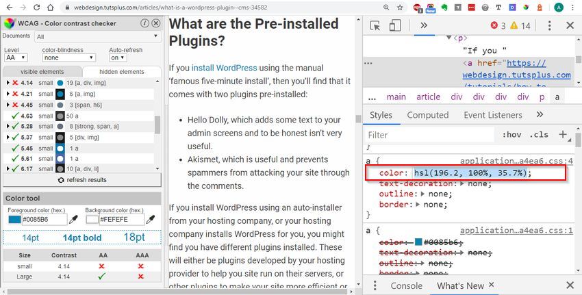 CSS Tips for Better Color and Contrast Accessibility - iDevie