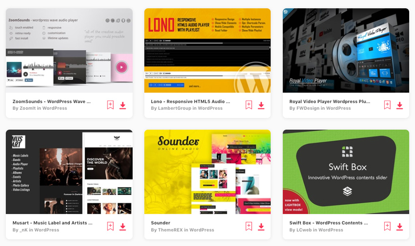 20 Best HTML5 Audio Players - iDevie