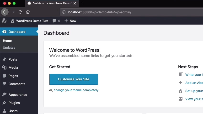 Get to Know the WordPress Admin Dashboard - iDevie