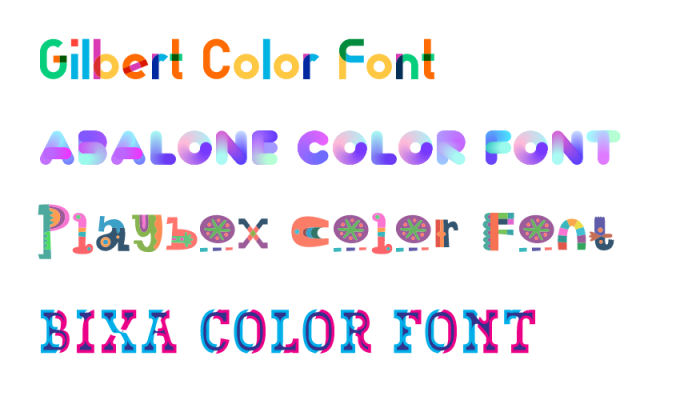 How to Use Color Fonts on the Web - iDevie