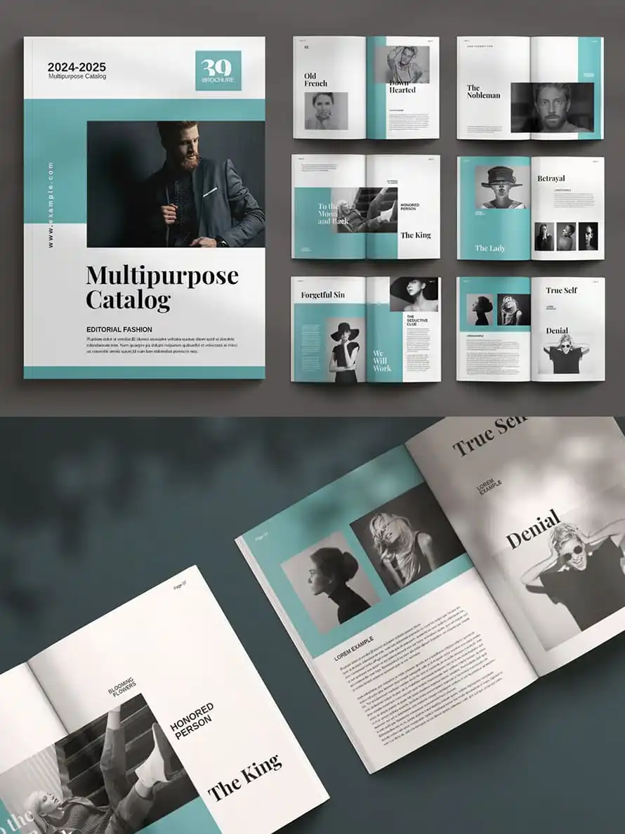 25 Modern Catalog Brochure Templates For Brand Presentations - iDevie